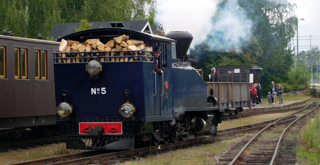 Steam locomotive number 5 "Sohvi"